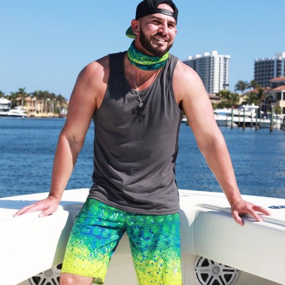 Mahi Skin | Shorts | Mahi Skin Silver Sa Shield Board Shorts 4 | Poshmark